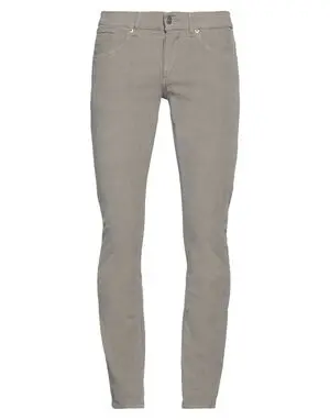 DONDUP Pants Size Cotton, Elastane - Grey
