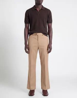 DEPARTMENT 5 Pants Light Brown Size Polyester, Viscose, Elastane