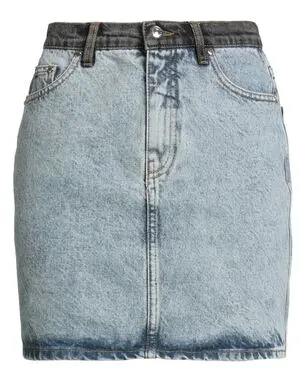 ROTATE BY BIRGER CHRISTENSEN Organic Cotton Denim Pencil Skirt