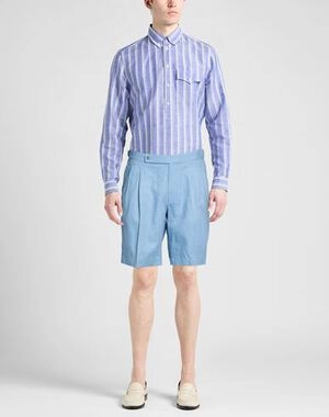 Incotex Slate Linen Shorts