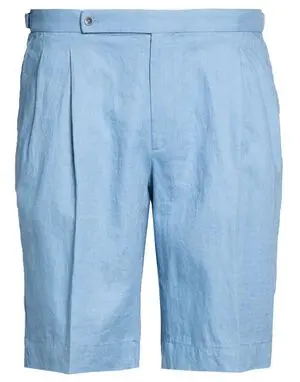 Incotex Slate Linen Shorts