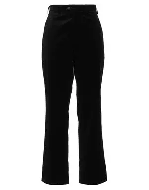 DEPARTMENT 5 Velvet High-waisted Straight-leg Pants