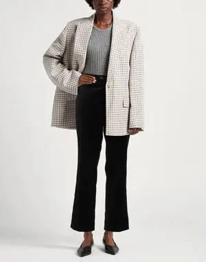 DEPARTMENT 5 Velvet High-waisted Straight-leg Pants