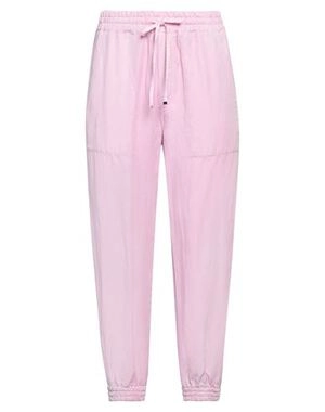 DONDUP Pants Mauve Size Lyocell, Linen - Purple