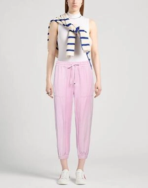 DONDUP Lyocell And Linen Blend Tapered Pants