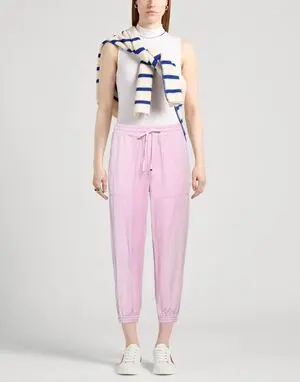 DONDUP Lyocell And Linen Blend Tapered Pants