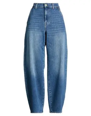 7 For All Mankind Cotton Elastane Baggy Jeans