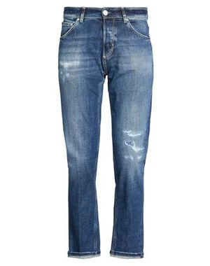 PT TORINO Jeans Size Cotton, Elastane - Blue