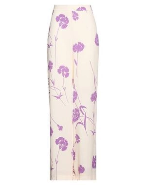 TWINSET Viscose Floral-print Wide-leg Pants