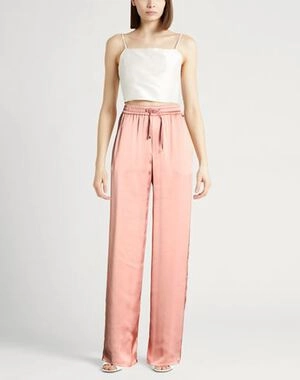 Herno Wide-leg Satin Pants - Pink