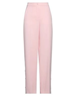 Moschino Wide Leg Tailored Crepe Pants