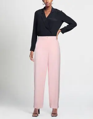 Moschino Wide Leg Tailored Crepe Pants
