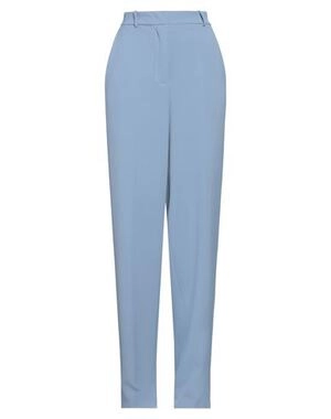 HINNOMINATE Woman Pants Off White Size Xxs Polyester, Elastane Blue