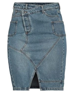 Zadig&Voltaire Cotton Denim Pencil Skirt - Blue