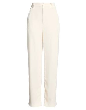 DONDUP Woman Pants Blue Size 25 Polyester Beige