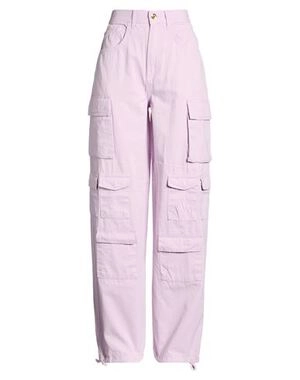 Liu Jo Pants Lime Size Cotton - Purple