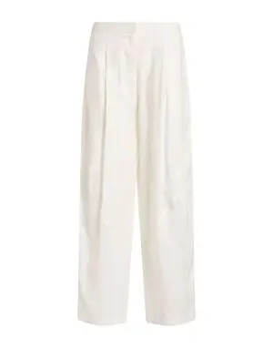 LARDINI Linen Pants - White