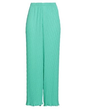 JIJIL Woman Pants Green Size 2 Polyester Green