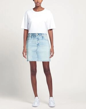 Rag & Bone Cotton Denim Skirt