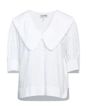 GANNI Organic Cotton Poplin Blouse
