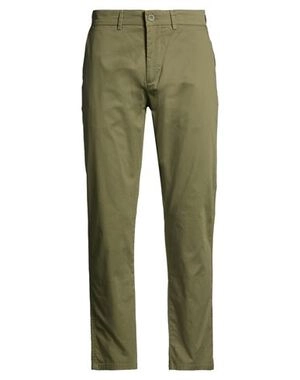 HARMONT & BLAINE Pants Midnight Size Cotton, Elastane - Green
