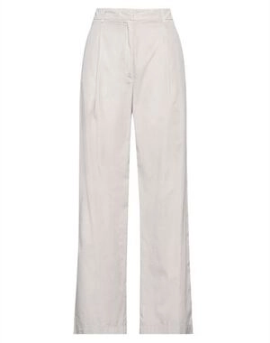 GRIFONI Light Cotton Wide-leg Poplin Pants