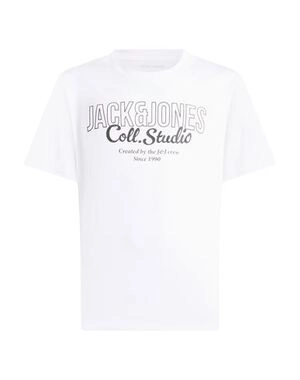 JACK & JONES T-shirt Size Cotton - White