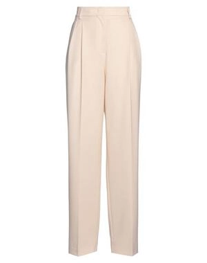 SEMICOUTURE Pants Blush Size Polyester, Virgin Wool, Elastane - White