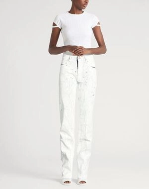 MAISON MARGIELA Straight-leg Coated Jeans