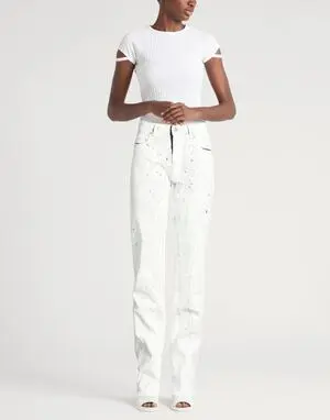 MAISON MARGIELA Straight-leg Coated Jeans