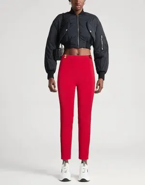 Elisabetta Franchi Tapered Crepe Pants - Red