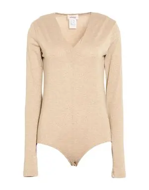 OTTOD'AME Bodysuit Size Viscose, Polyester, Polyamide, Elastane