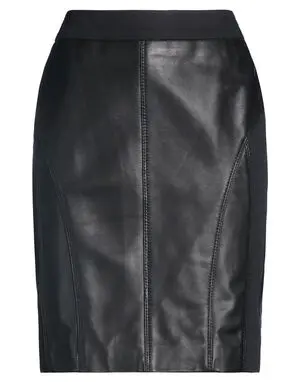 Pinko Leather Pencil Skirt