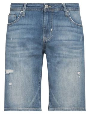 ANTONY MORATO Denim Shorts Size Cotton, Elastane - Blue