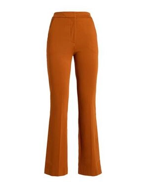 JUCCA JUCCA High-Waisted Bootcut Stretch Trousers Rust