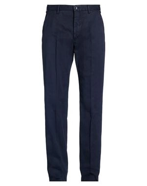 Incotex Man Pants Off White Size 36 Cotton, Elastane Navy