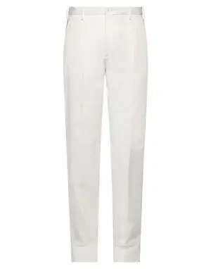 Incotex Pants Size Cotton, Elastane - Off White