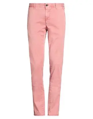 Incotex Antique Rose Cotton Elastane Chino Pants