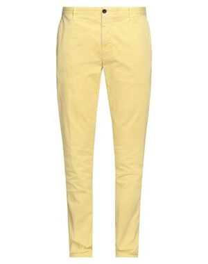 Incotex Slacks Slowear Pants Antique Rose Size Cotton, Elastane - Yellow