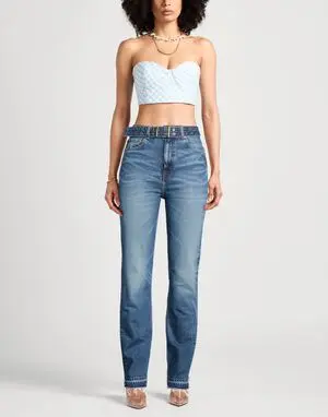 GANNI Straight-leg Organic Cotton Blend Jeans