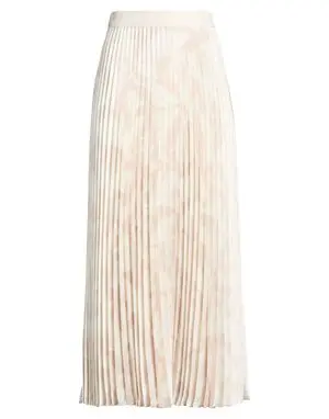 Agnona Pleated Maxi Skirt