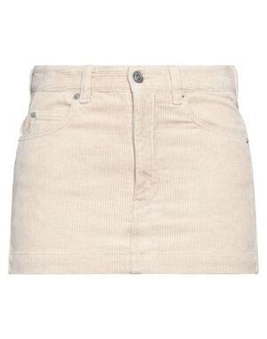 MARANT ETOILE Mini Skirt Size Cotton, Linen - Beige