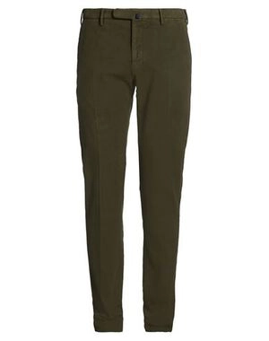 Incotex Pants Dark Size Cotton, Elastane - Green