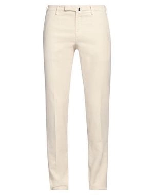 Incotex Pants Dark Size Cotton, Elastane - White