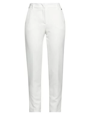 Liu Jo Pants Sky Size Polyester, Elastane - White
