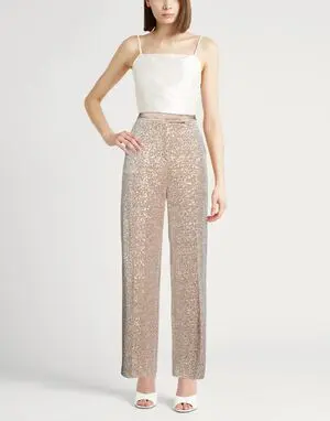 Peserico Pants Size Polyester, Elastane, Silk - Beige