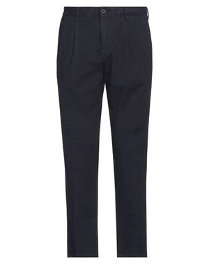 Incotex Pants Midnight Size Cotton, Elastane - Blue
