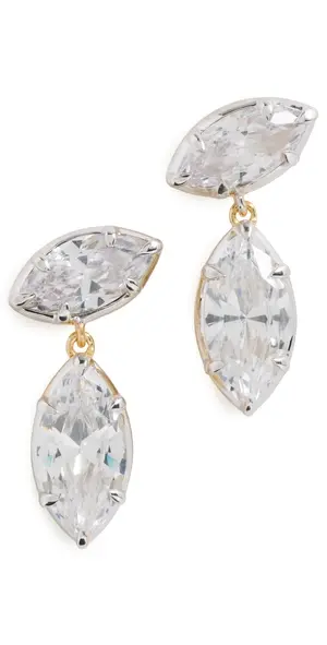 Shashi Marquise Georgian Cut Drop Earrings