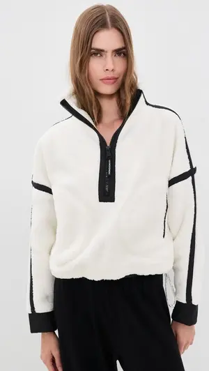 Free People Mountain High Half-zip Fleece