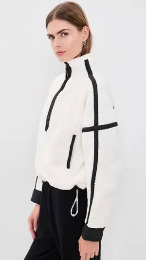Free People Mountain High Half-zip Fleece